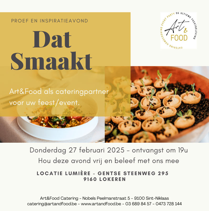 Dat smaakt | Art and Food